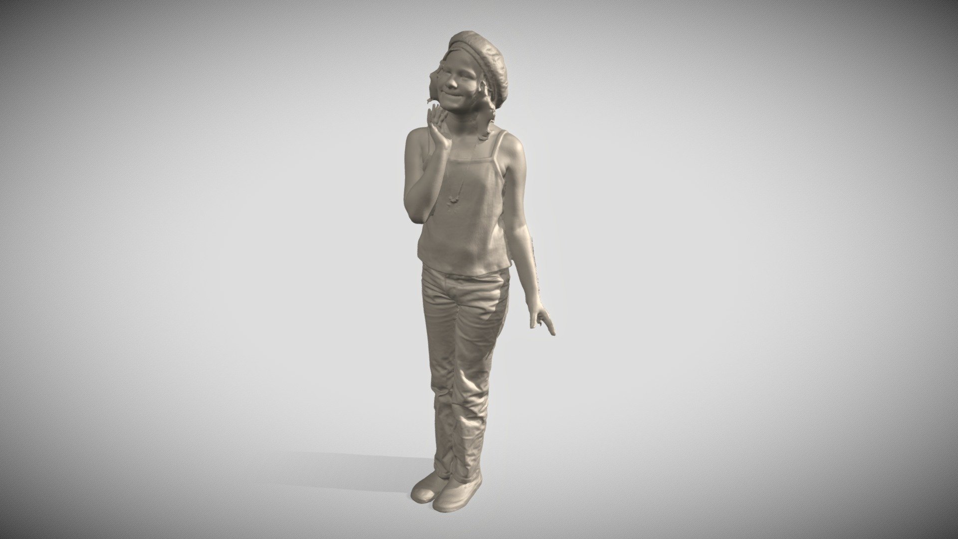 Girl - 3D Scan - 3D model by creativejenna [9223c12] - Sketchfab
