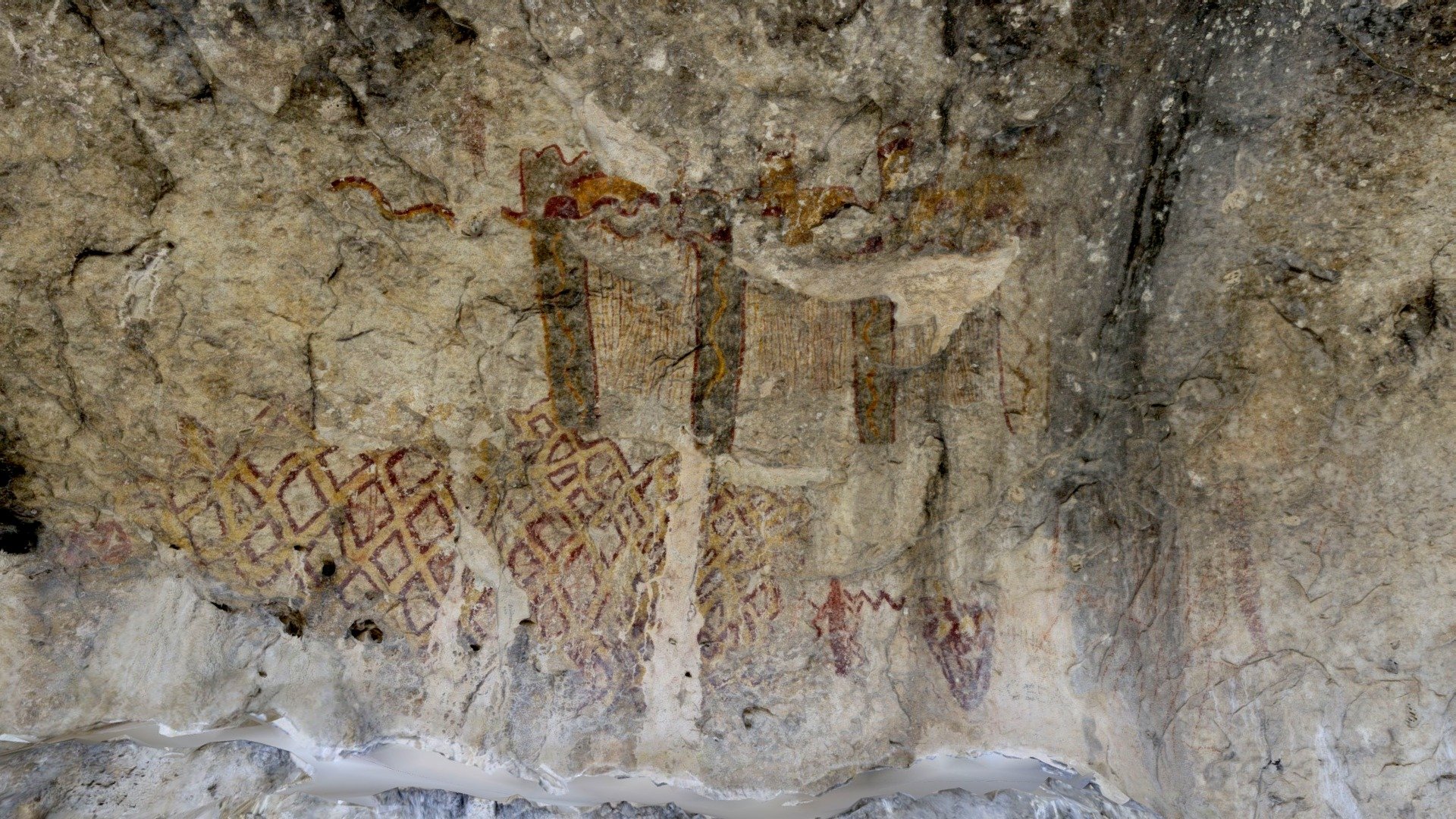 41VV0187 - Parida Cave - Panels 1 - 2 - 3D model by Shumla ...