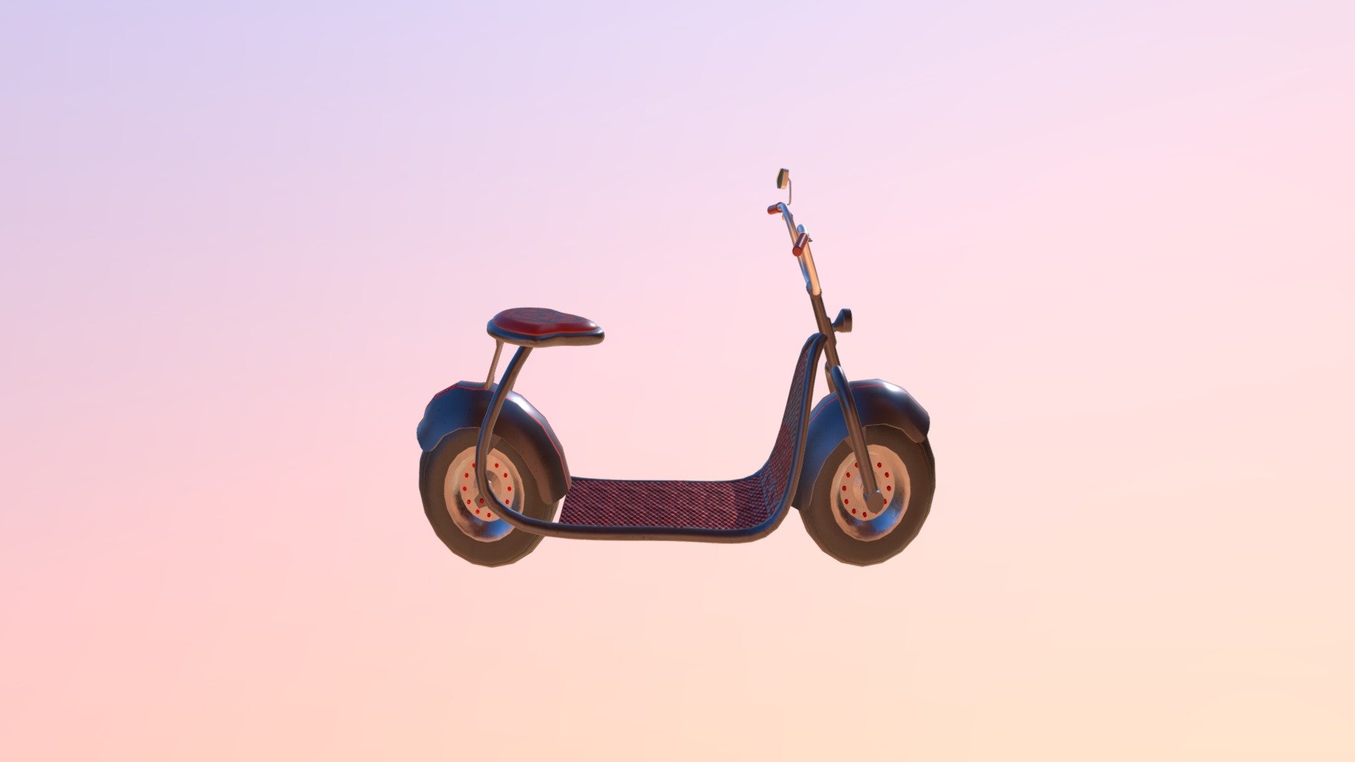 Scooter - Download Free 3D model by dee5cinco [922626b] - Sketchfab