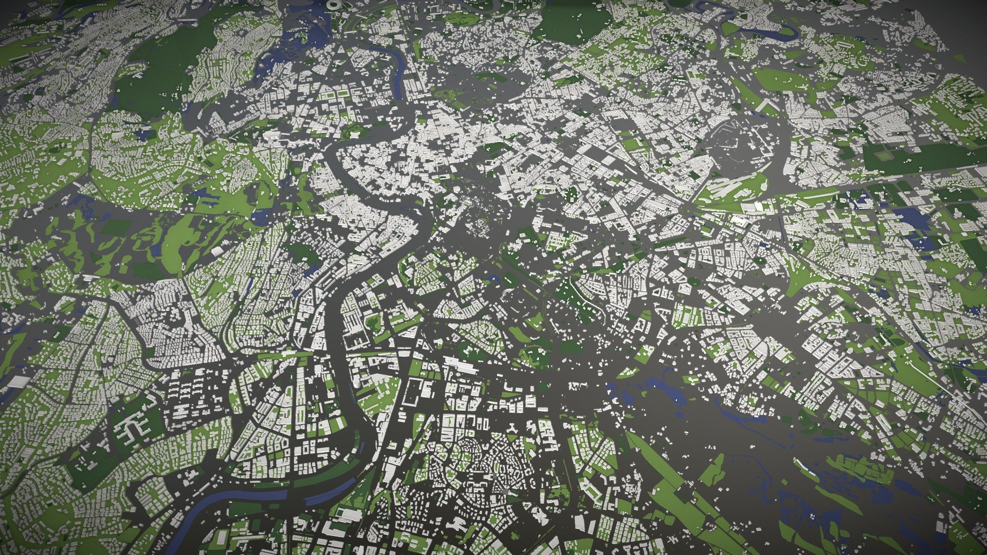 Rome Italy - city and mass buildings - Buy Royalty Free 3D model by ...