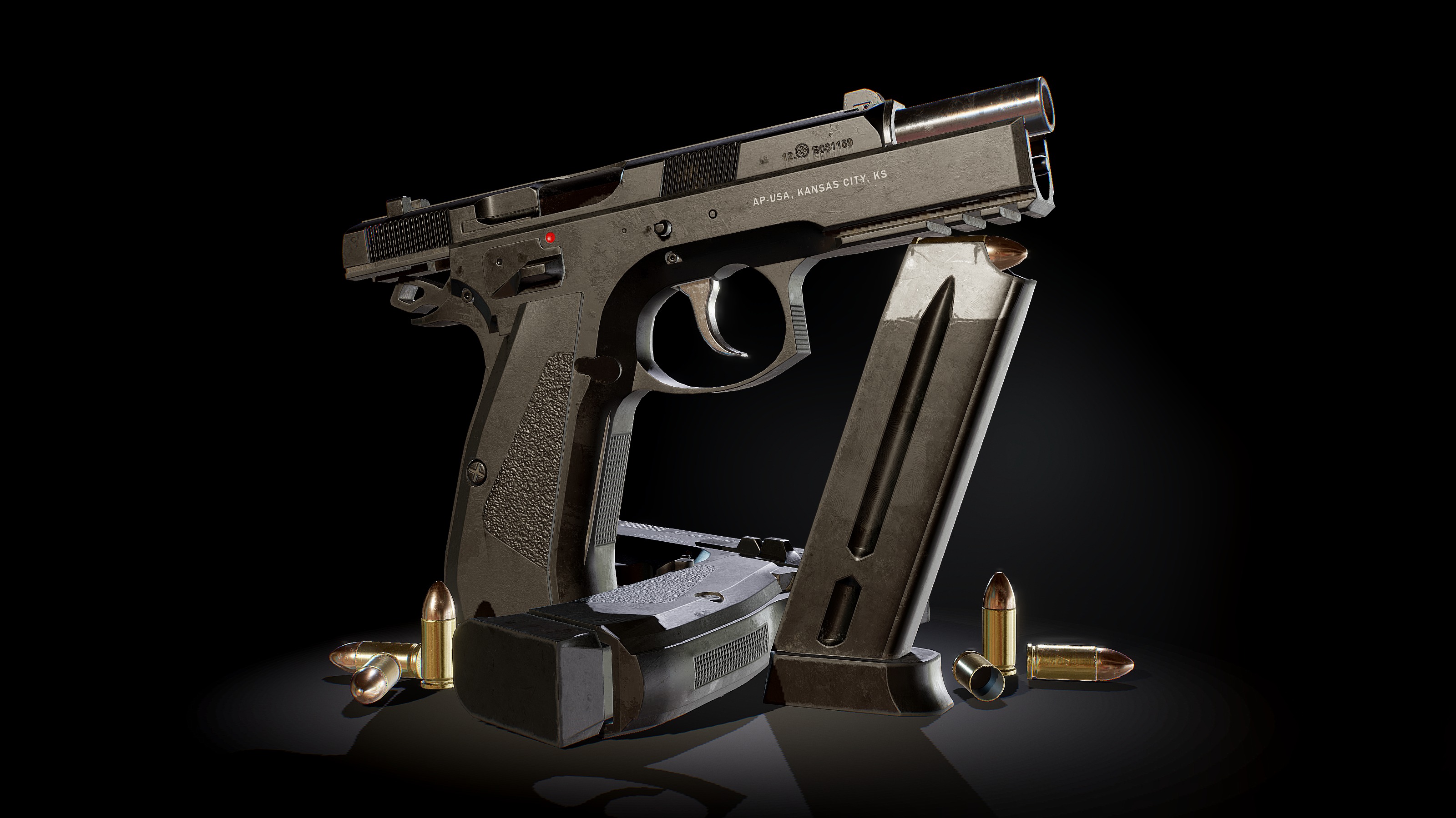 CZ75 - 3D model by Tim Bergholz - ChamferZone.com (@chamferzone) [9226e41] - Sketchfab