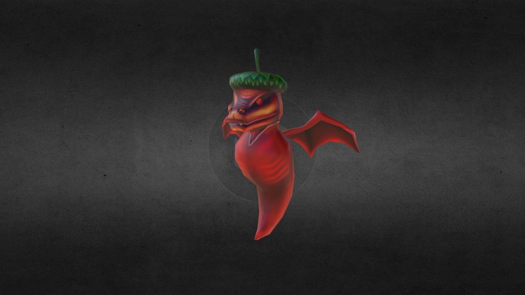 Chili Dragon - 3D model by David Presa (@kudeng) [9226e86] - Sketchfab