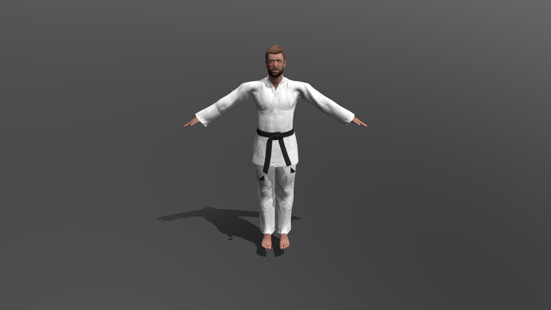 Chuck Norris - 3D model by skovarovic [9226fb0] - Sketchfab
