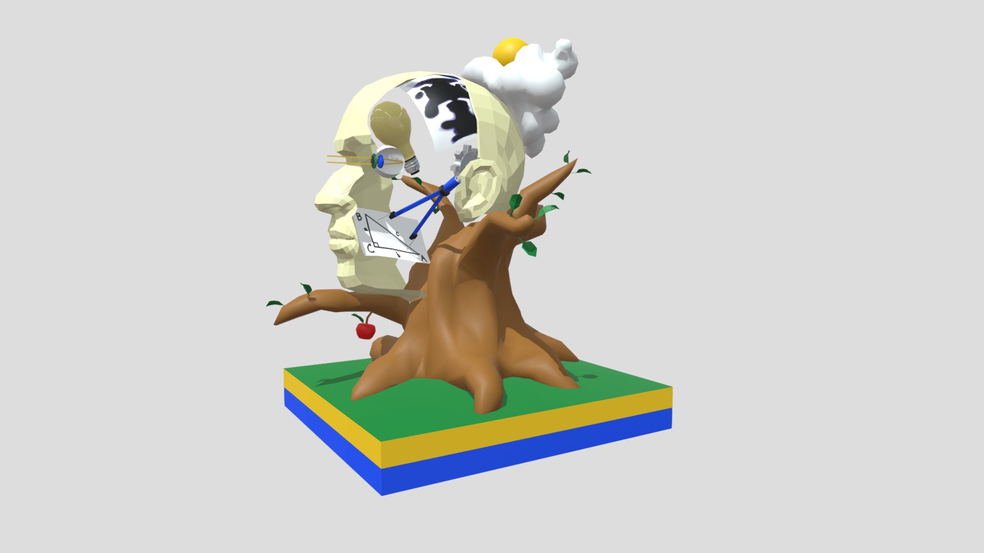Mind Symbols - 3D model by dayruke [92275ea] - Sketchfab