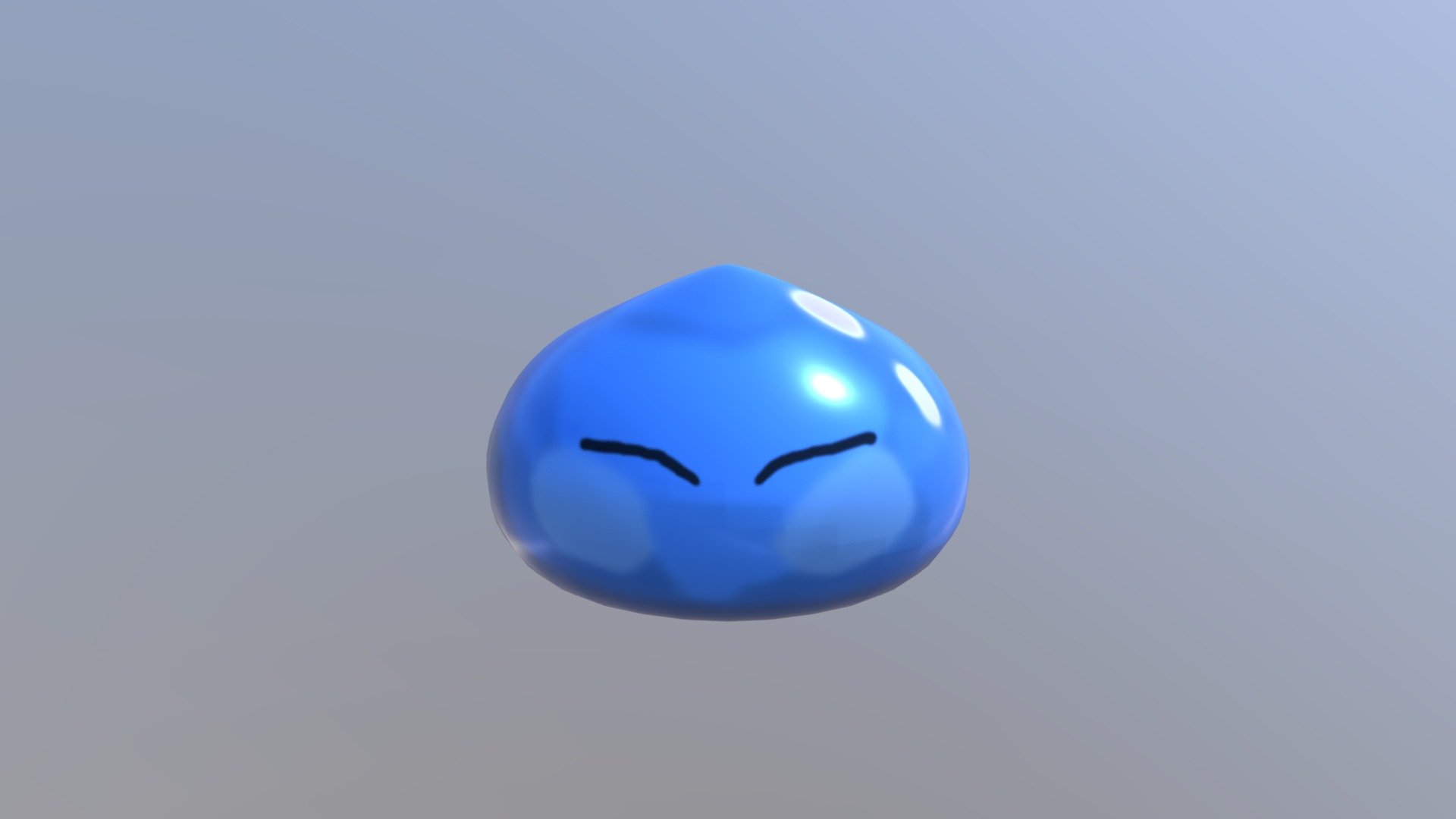 Blue Slime - Download Free 3D model by kirirato [92297f2] - Sketchfab