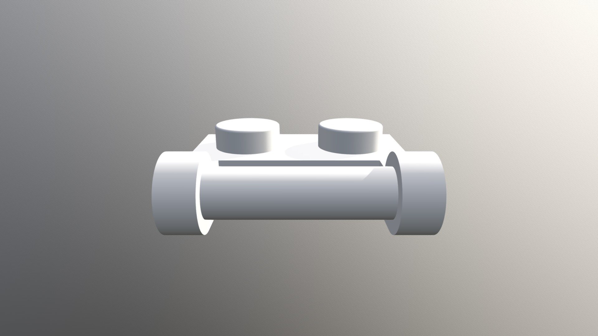 Lego Plate 1X2 W Stick 3 18 - 3D model by GABRLCOLL (@GabrielCole ...