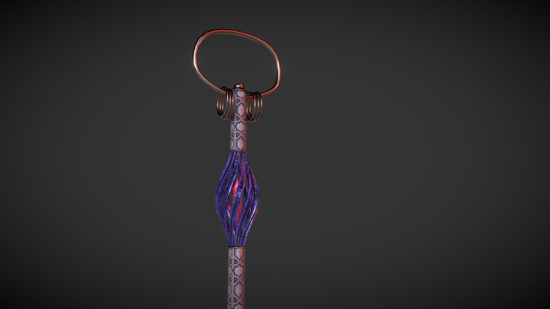 Magic Staff - Buy Royalty Free 3D model by PhotoGramGear [922c57a ...