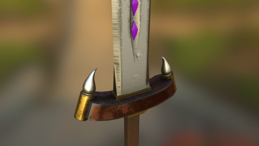 Fantasy Sword - Ironforge Spellblade - 3D model by Justin Berghauser ...