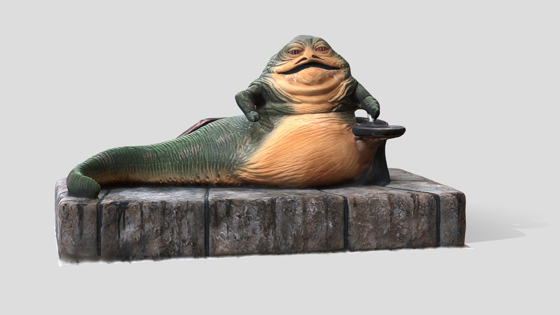 Jabba Toy - 3D model by samroe3d [922d9d6] - Sketchfab