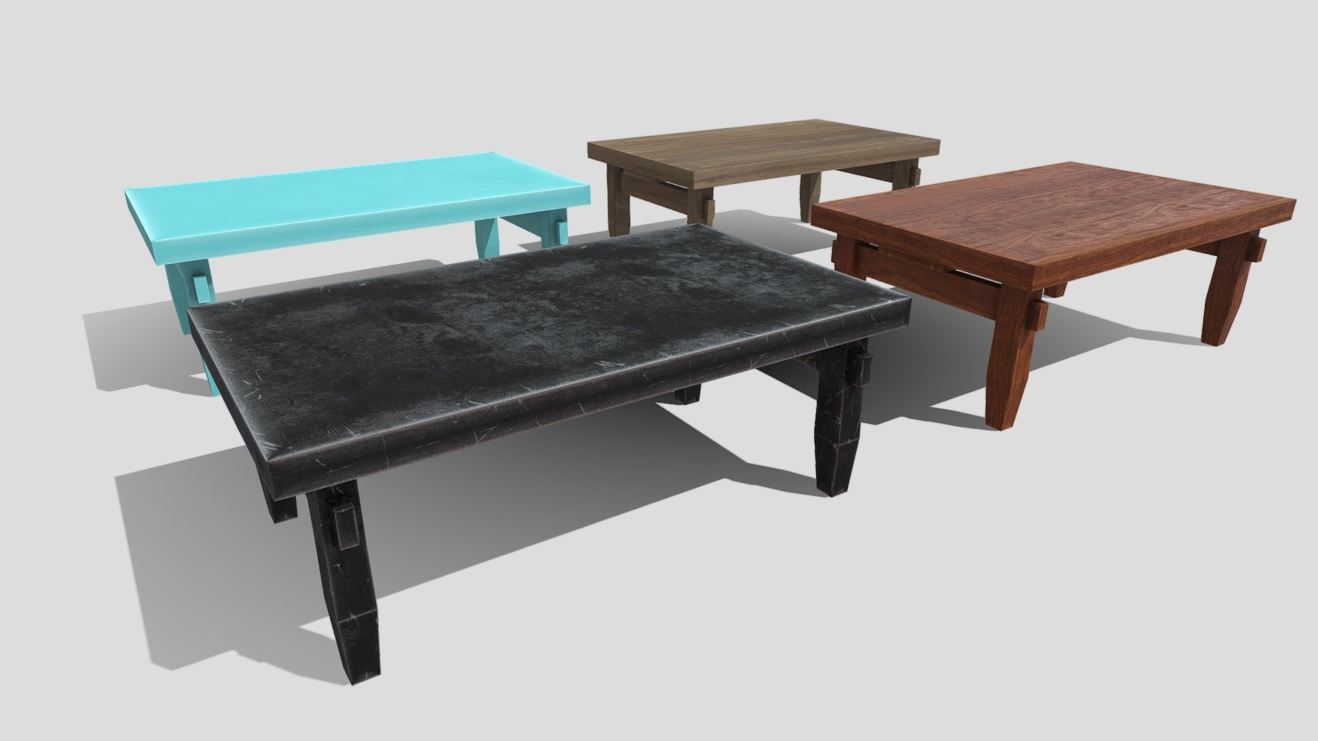 Tables - Buy Royalty Free 3D model by OfficialBytes [922f856 ...