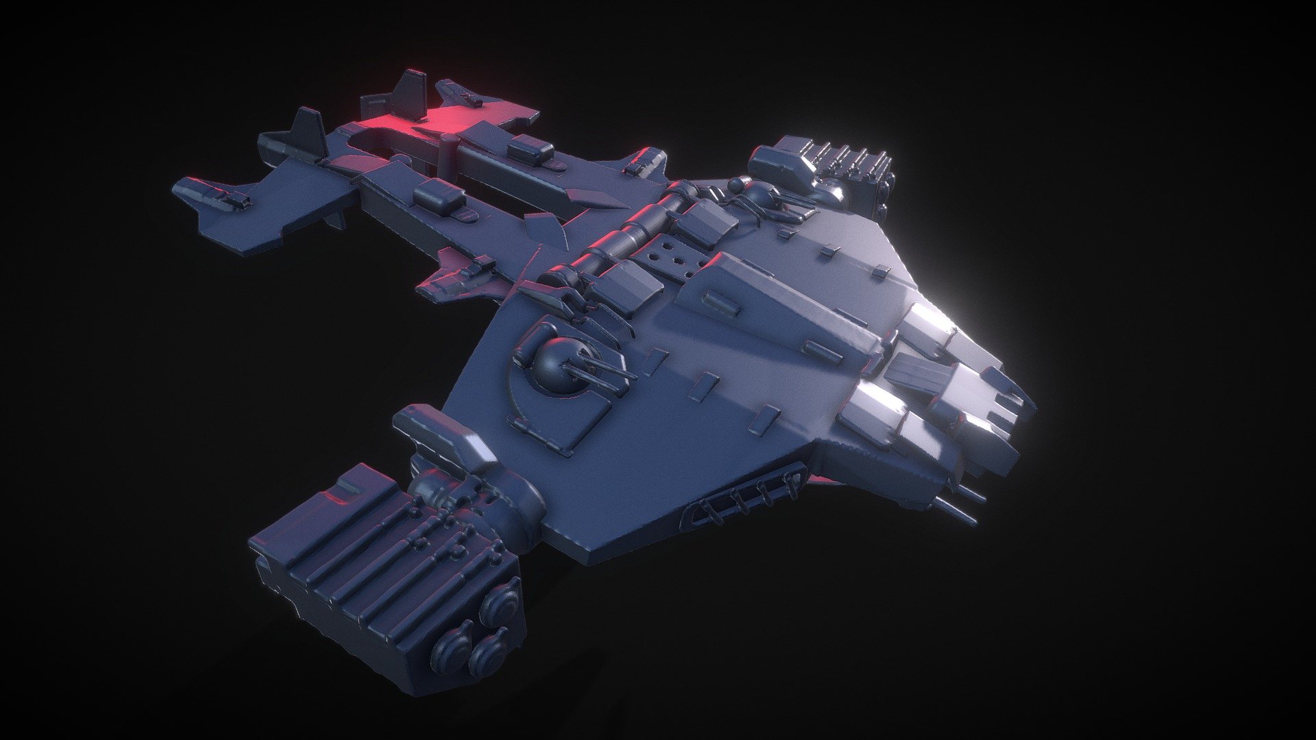 Ship07-Blockin - 3D model by RobsterRoll [922fa07] - Sketchfab