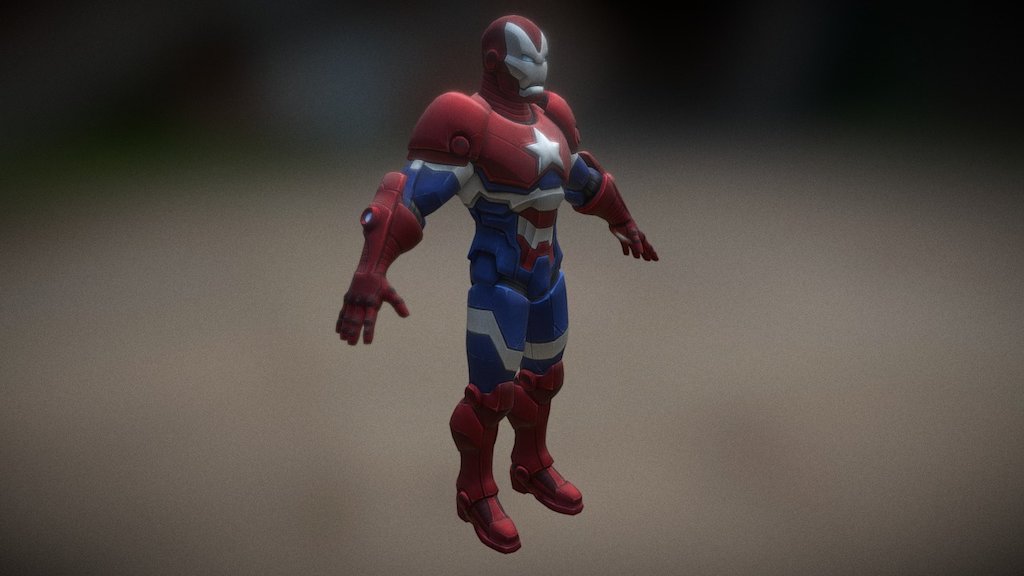 Iron Man Patriot Of Osbord - 3D model by rudy2.rudy2 [9230535] - Sketchfab