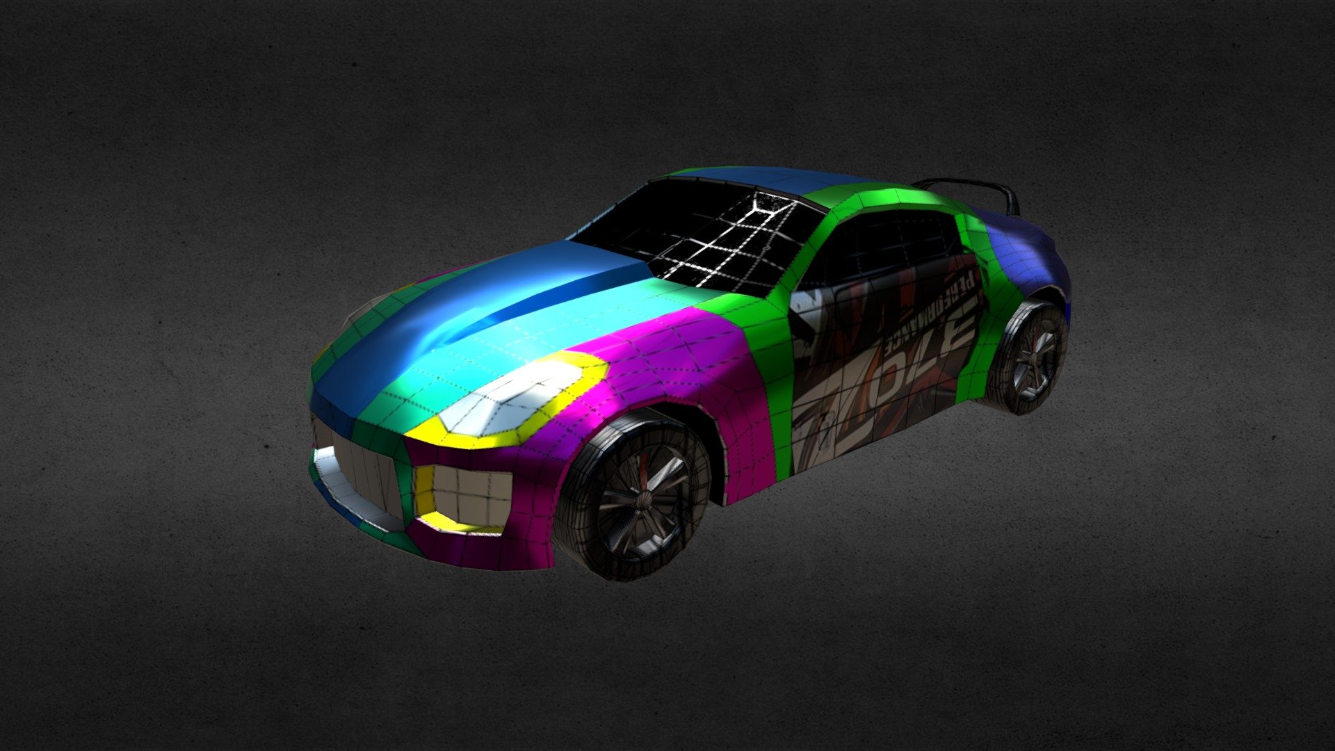 nissan 370z - 3D model by carlos.falconi [923287d] - Sketchfab