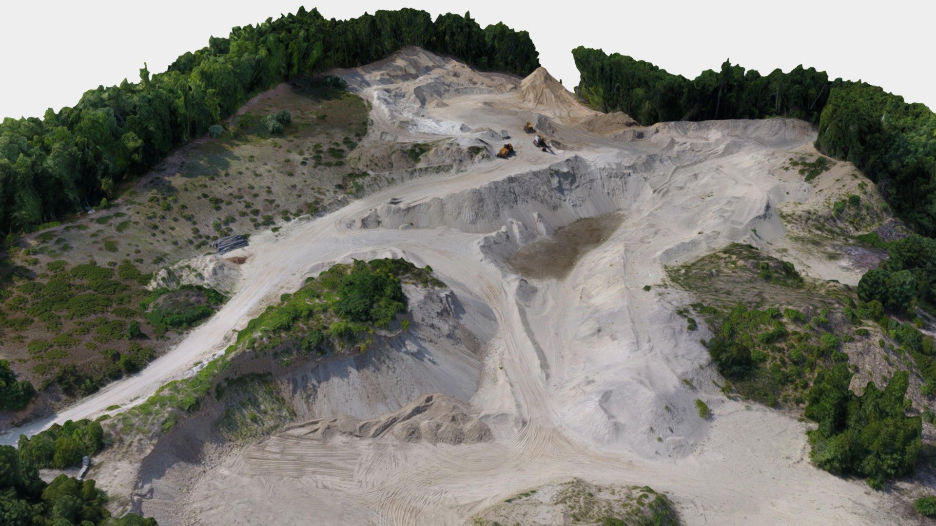 Gravel pit - 3D model by Chan Choi (@chan.choi) [9232d13] - Sketchfab