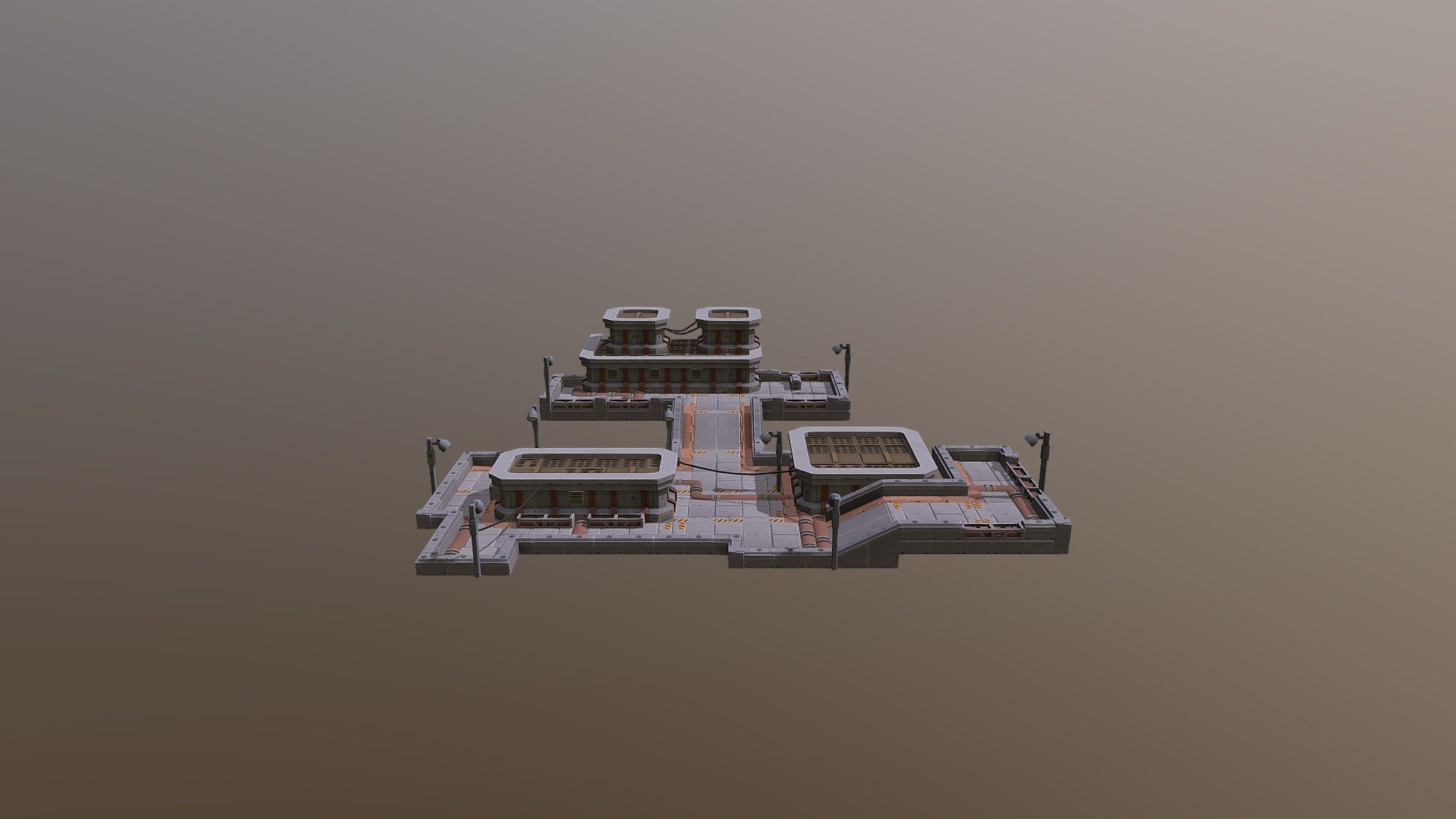 Modular Assets Level - 3D model by siumana [9233e03] - Sketchfab