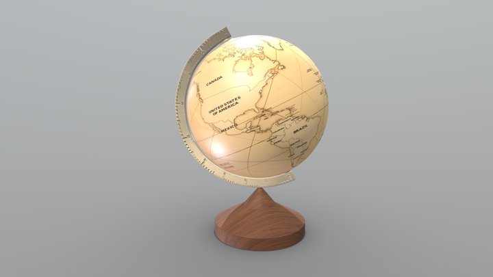Worldmap 3D models - Sketchfab