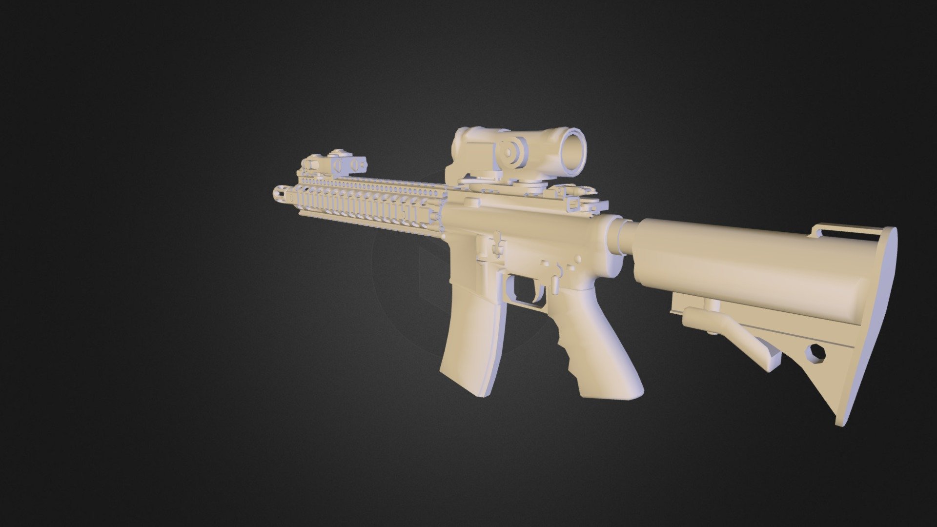 mk18.obj - 3D model by Birdman [9234ee8] - Sketchfab