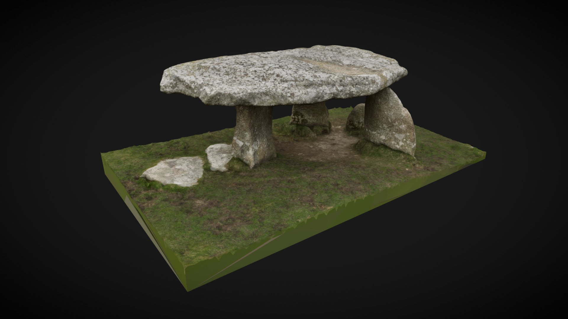 Lanyon Quoit - Penwith, Cornwall - 3D model by 3deep [92356c3] - Sketchfab