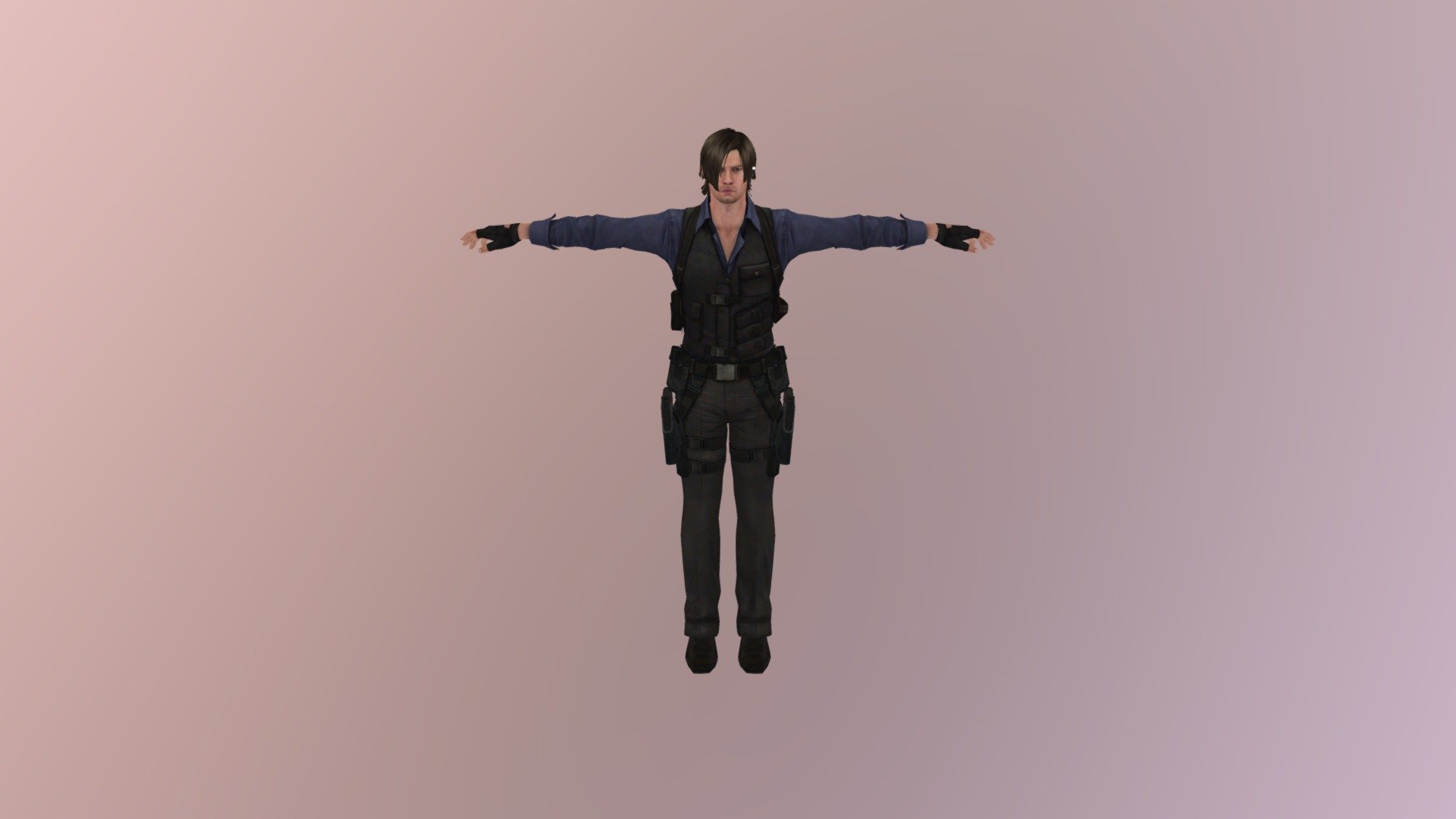 Resident evil 6 Leon S Kennedy - 3D model by gabrieel22 (@gabrieel22 ...