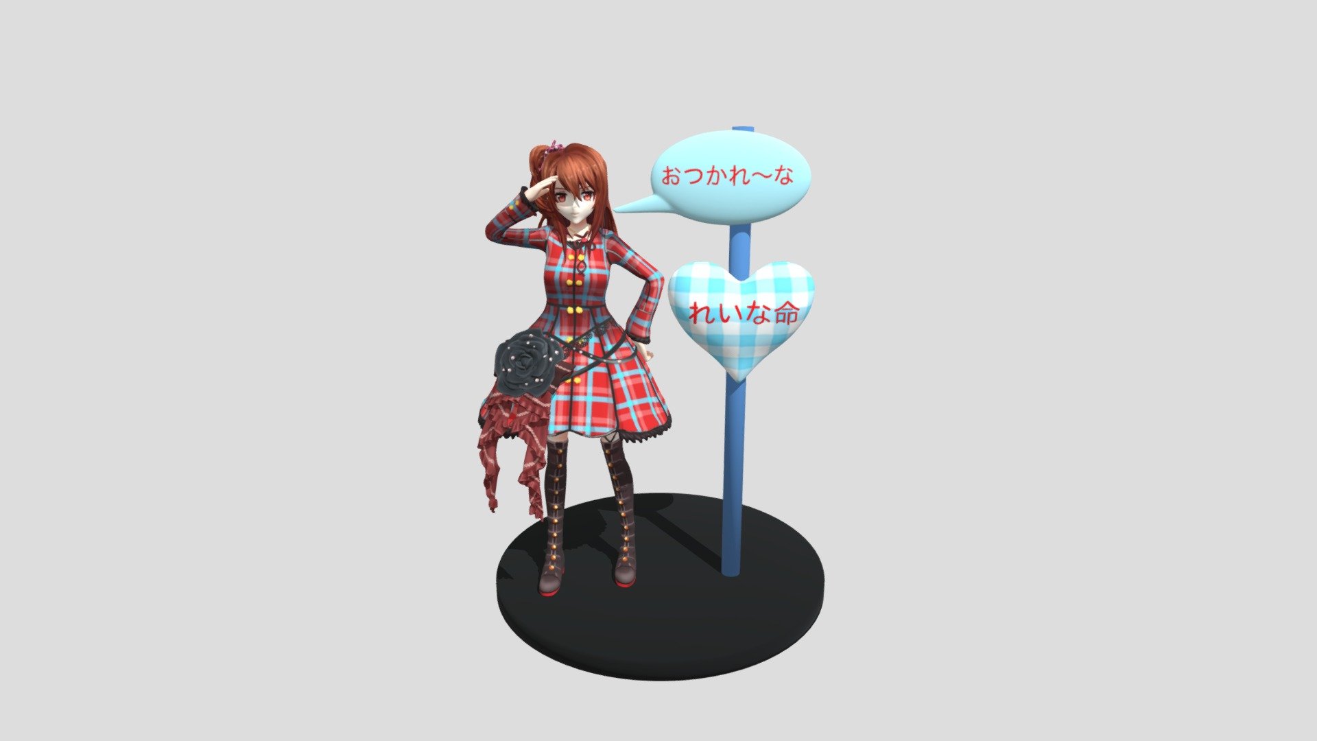 Cute Girl Printer - 3D model by melta inc. (@uchino0320) [9235d8b ...