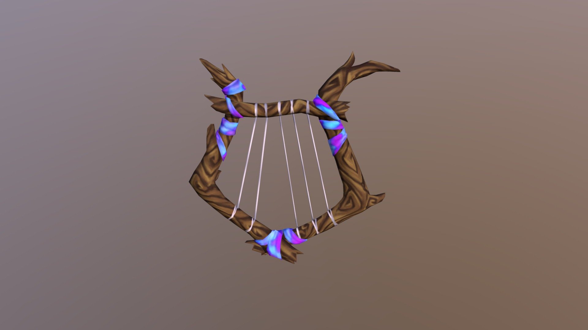 Toy Lyre - 3D model by Savay822 (@Mira822) [9236c00] - Sketchfab