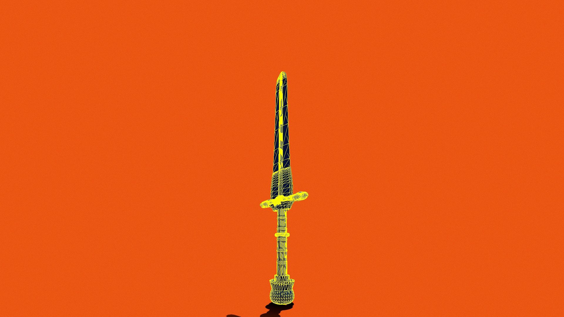 Holy Deadly Sword of Crom Low-Poly - Download Free 3D model by ...