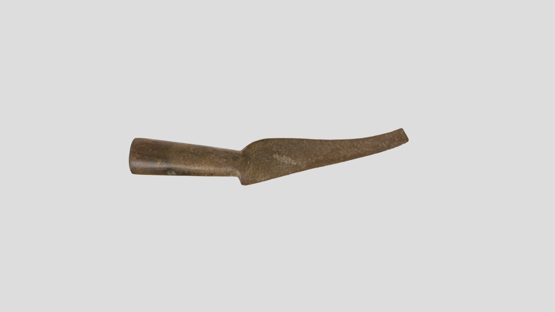 Db1423 Socketed Knife - Download Free 3D model by Cultural Heritage ...