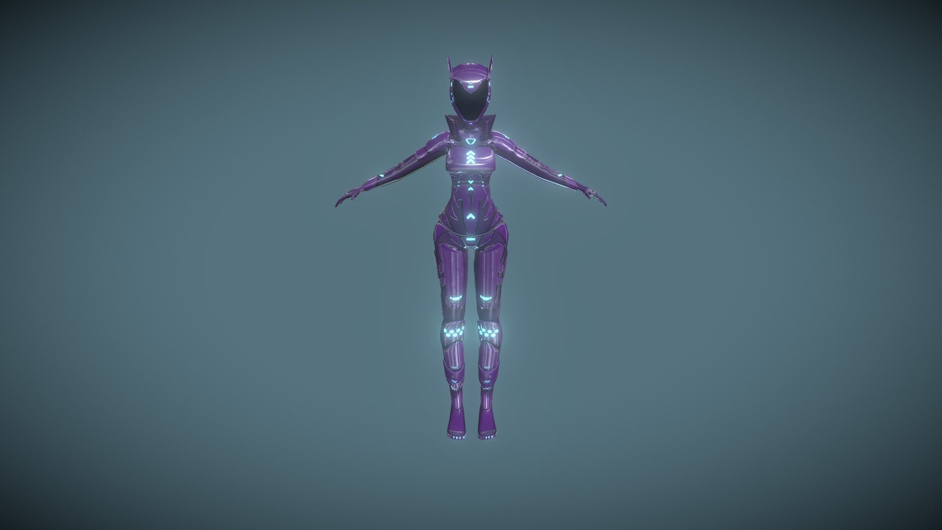 Space Ninja - 3D model by OlverArt (@JasmineOlvera) [9238966] - Sketchfab