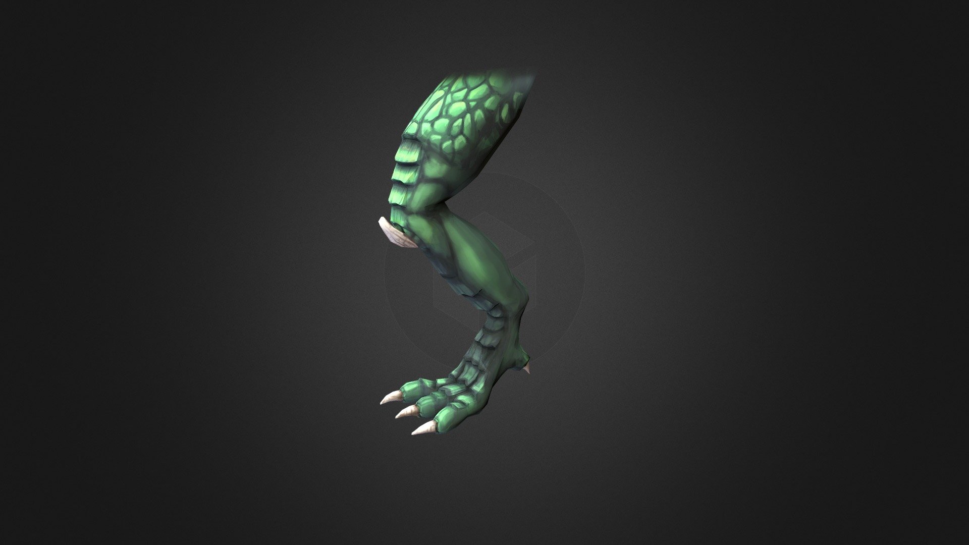Dragon Leg - 3D model by Graham (@graham3d) [92396bf] - Sketchfab