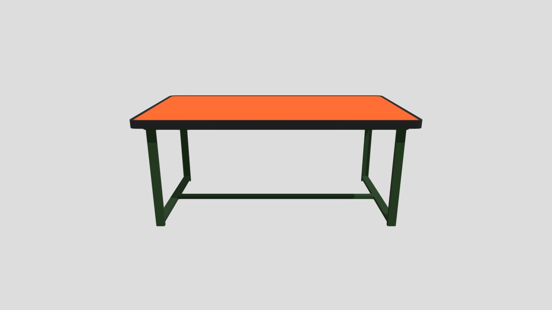 Modern PC Table 3D Model - Download Free 3D model by PragadeshR ...
