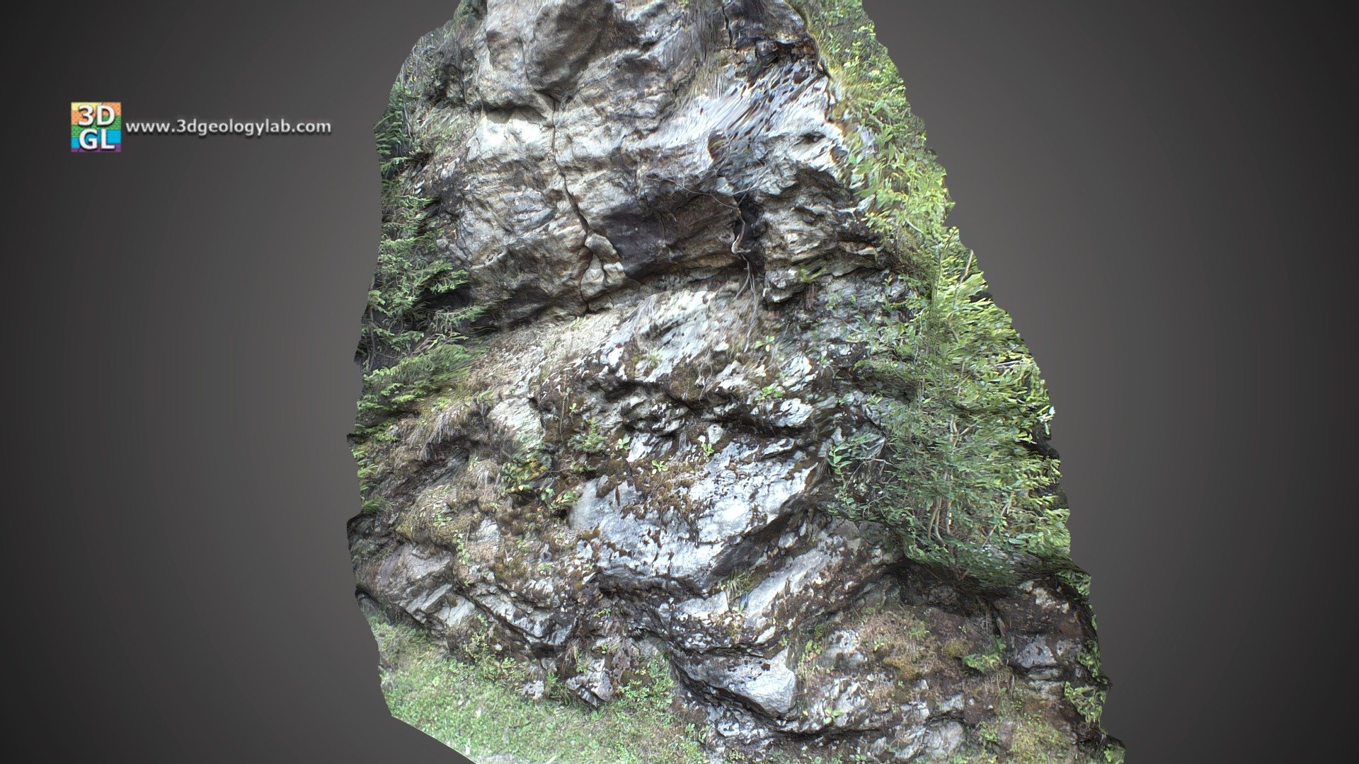Outcrop - H100 - 3D model by 3D Geology Laboratory (@3DGeologyLab ...