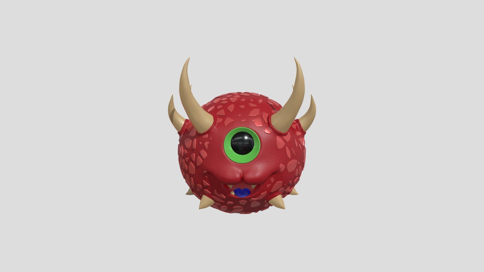 Doom Cacodemon Download Free 3d Model By Yaskebasi [923beca] Sketchfab