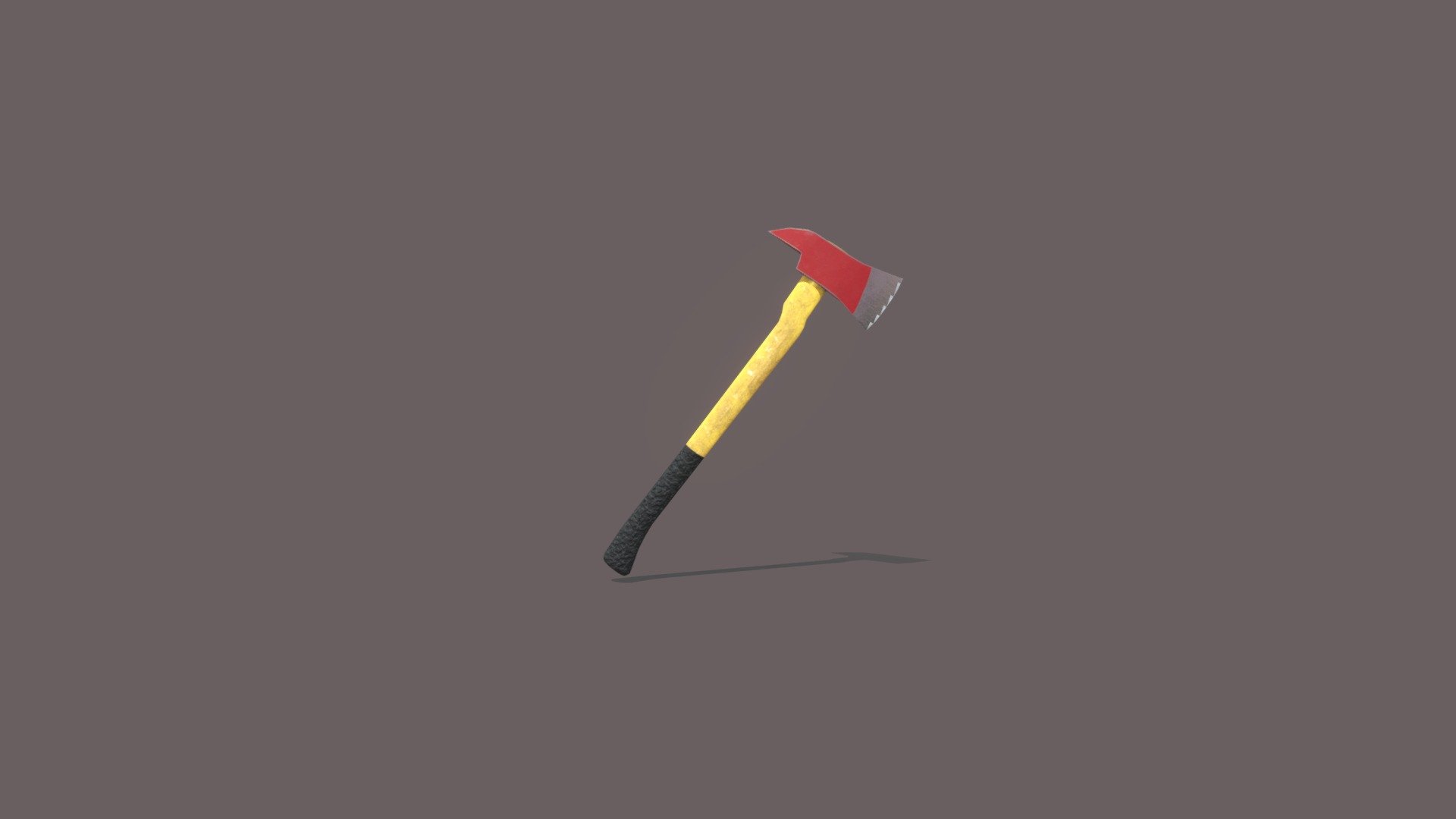 Fire axe - 3D model by NatalieTeo [923d8a9] - Sketchfab