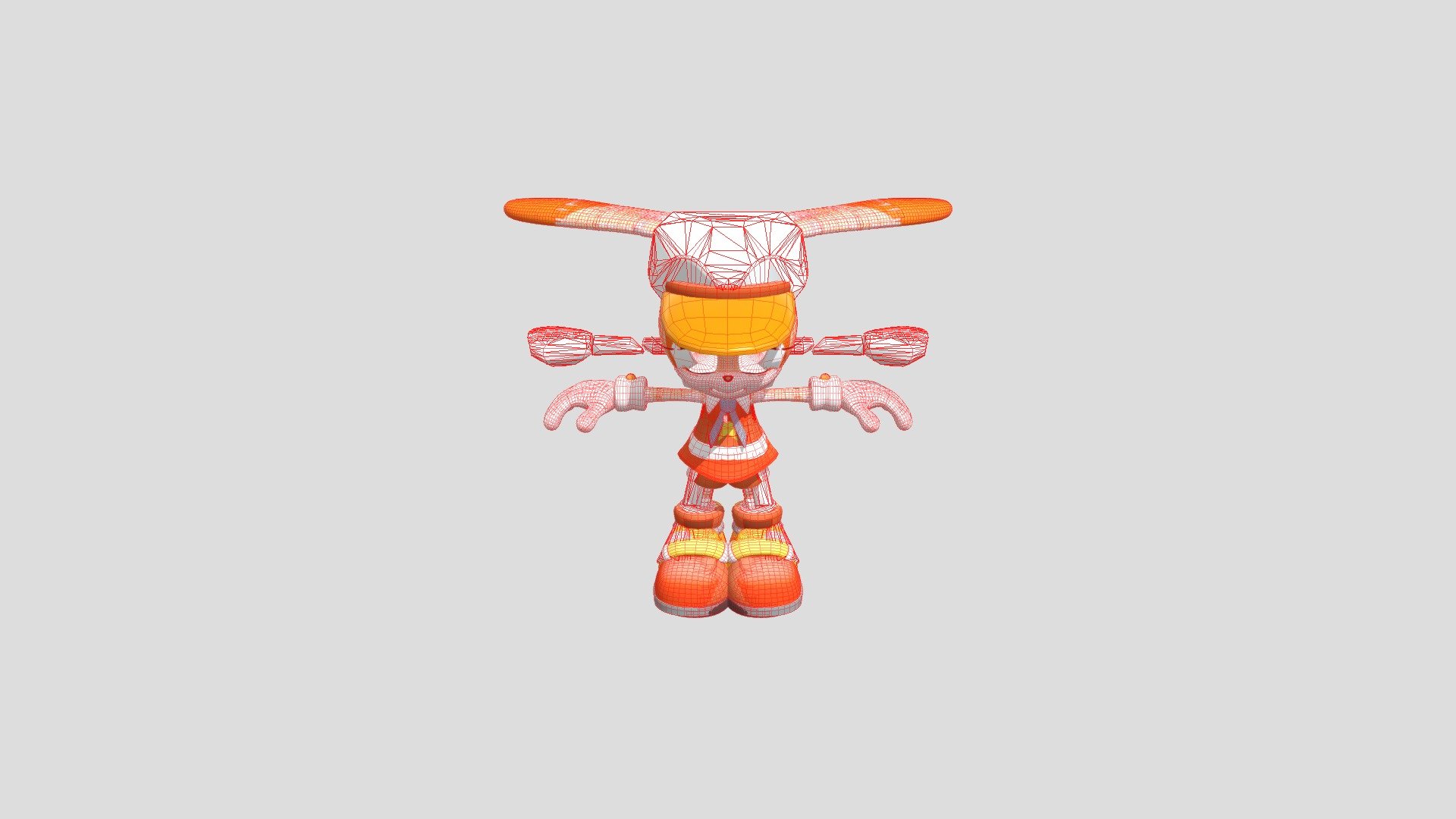 Cream The Rabbit - Download Free 3D model by safgasg [923dd25] - Sketchfab