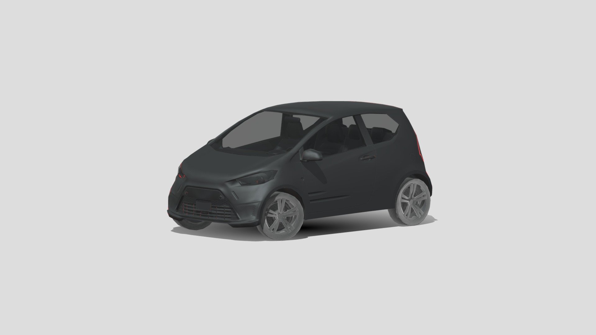 Small city car - Download Free 3D model by terran4627 [923feec] - Sketchfab