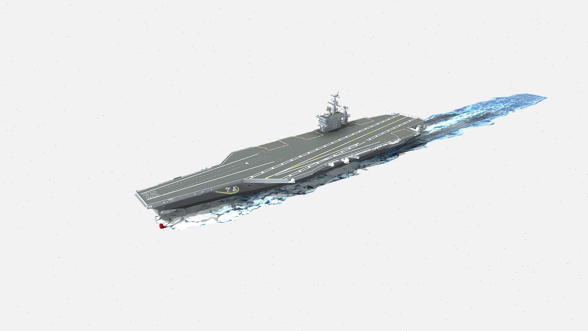 model 3d "USS NIMITZ" - Buy Royalty Free 3D model by zizian [9240ace ...