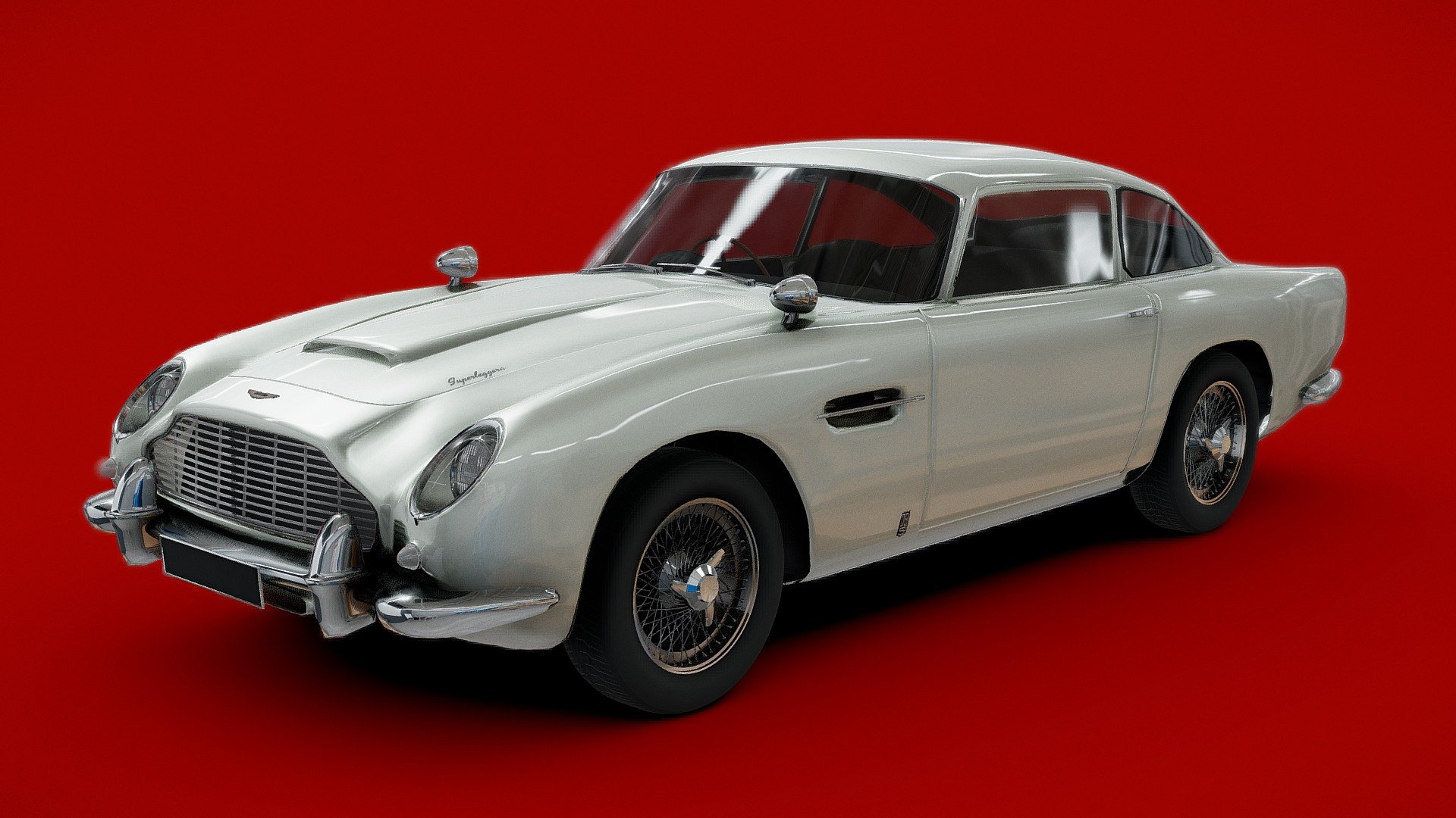 Aston Martin DB5 - 3D model by ZIRODESIGN [9240cd2] - Sketchfab
