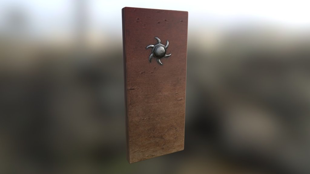 Japanese Shield - 3D model by kjosa [9240e3d] - Sketchfab