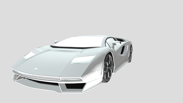 Countach 3D models - Sketchfab
