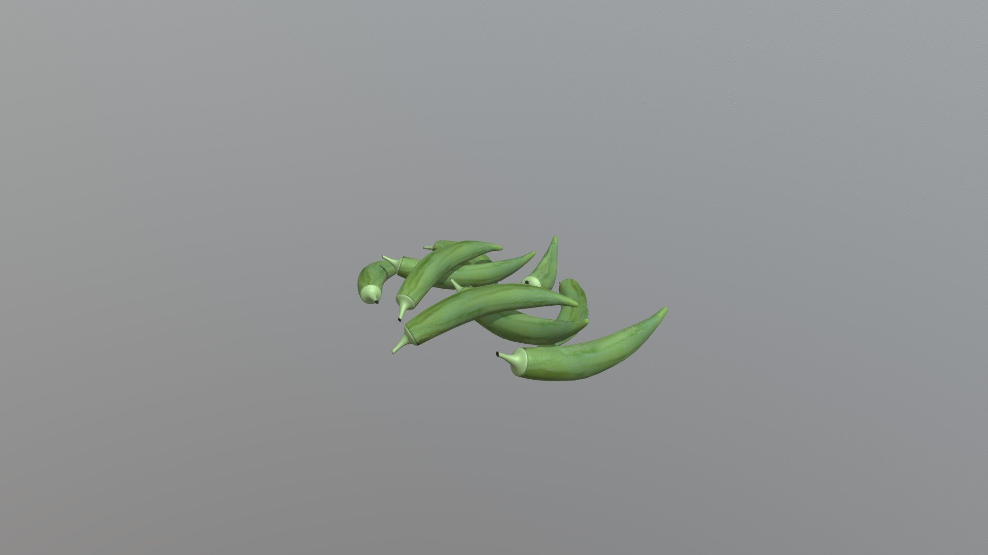 Lady Finger - 3D model by Virtual Reality (@simulanis) [9242c38 ...