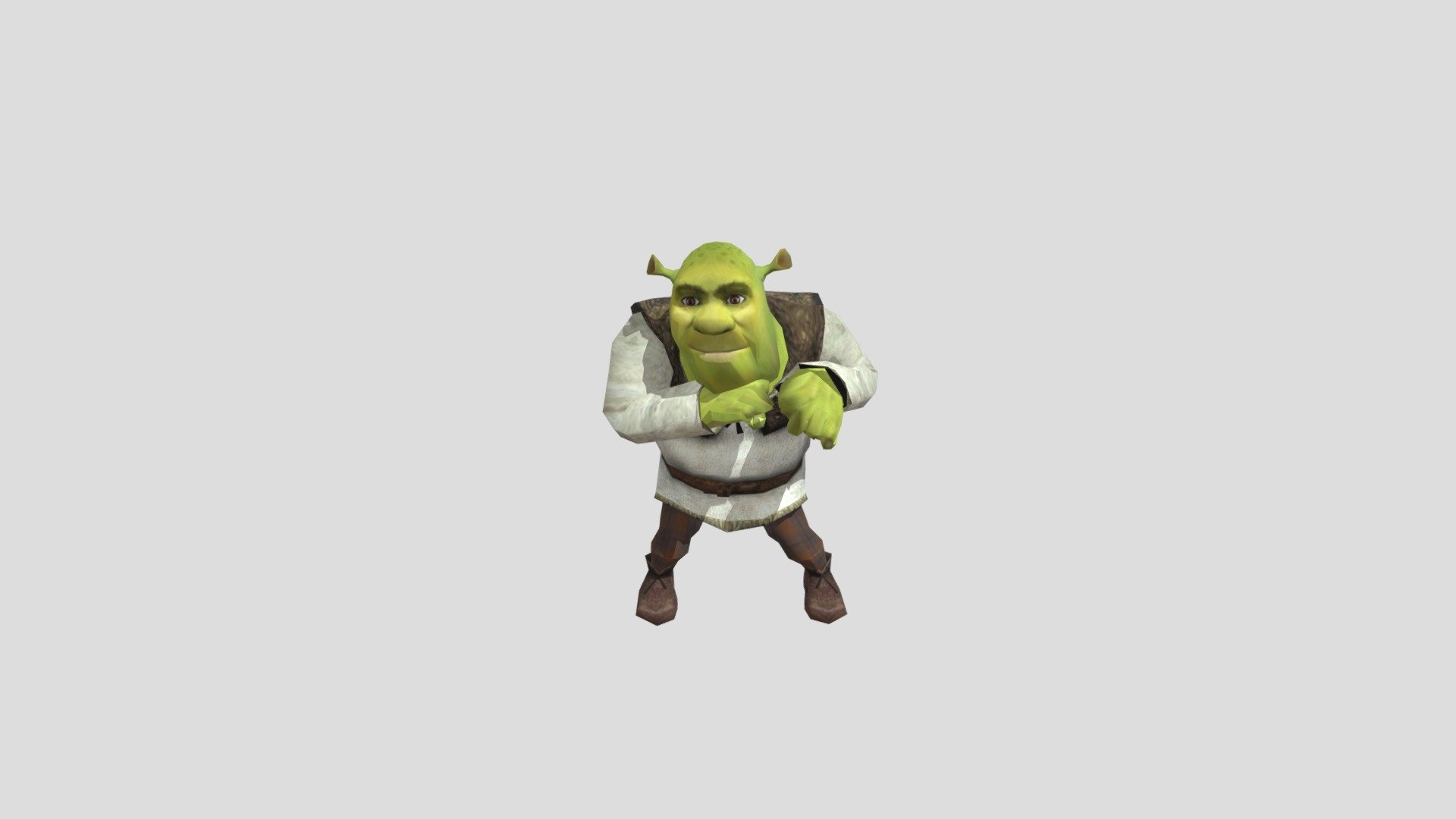 Silly Dancing Shrek - Download Free 3D model by 3D by Renato ...