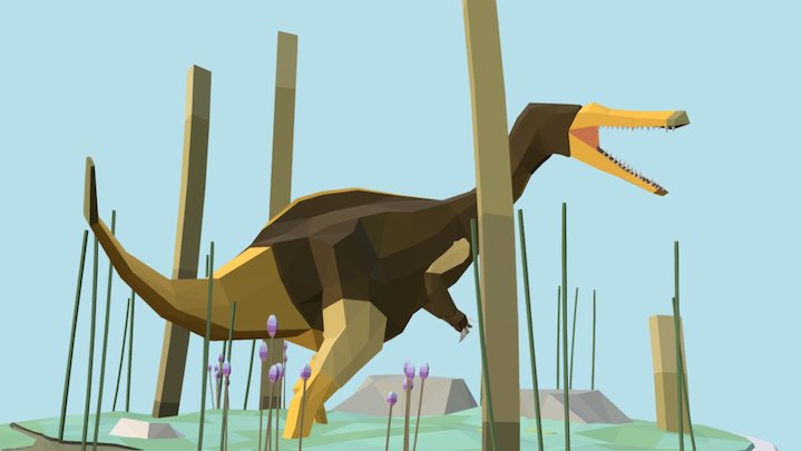 Suchomimus 3D models - Sketchfab