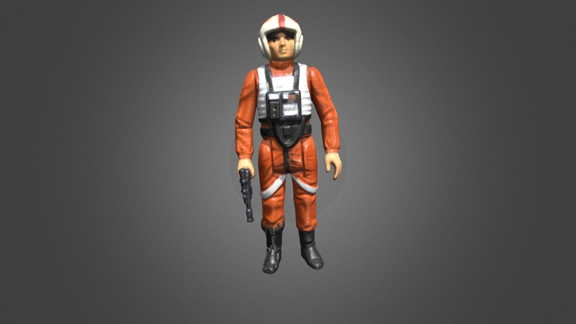 Luke Skywalker X- Wing Pilot - Buy Royalty Free 3D model by ...