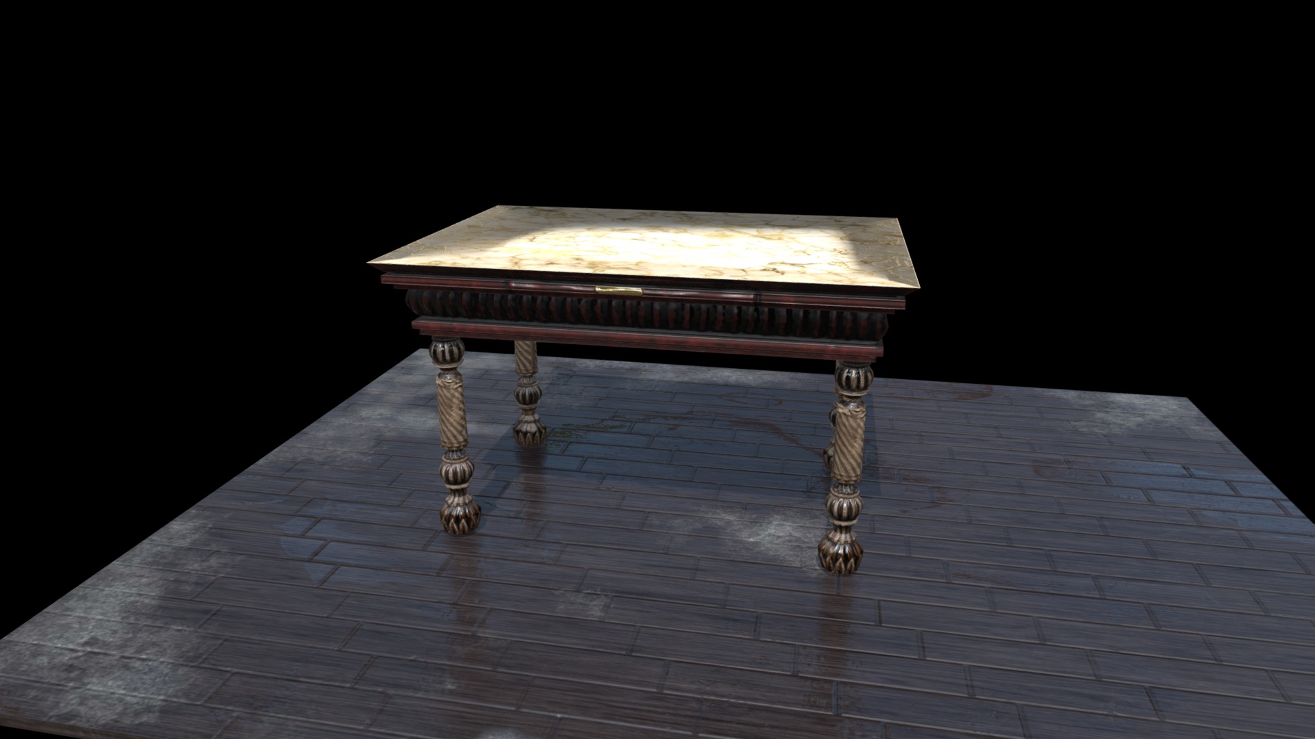 Ornamental Table - 3D model by JesusFong-kee [92450f4] - Sketchfab