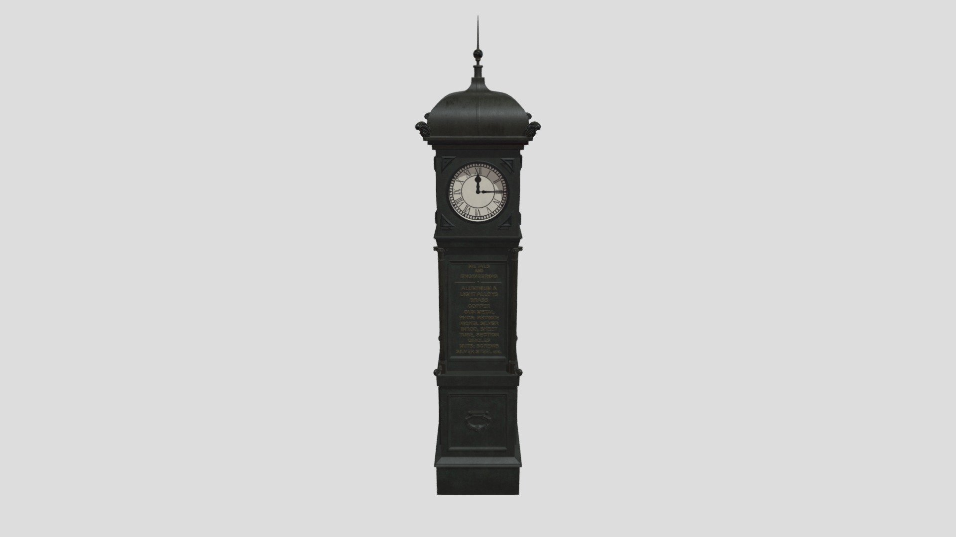 street clock 46 AM24 - Buy Royalty Free 3D model by Evermotion [9245622 ...