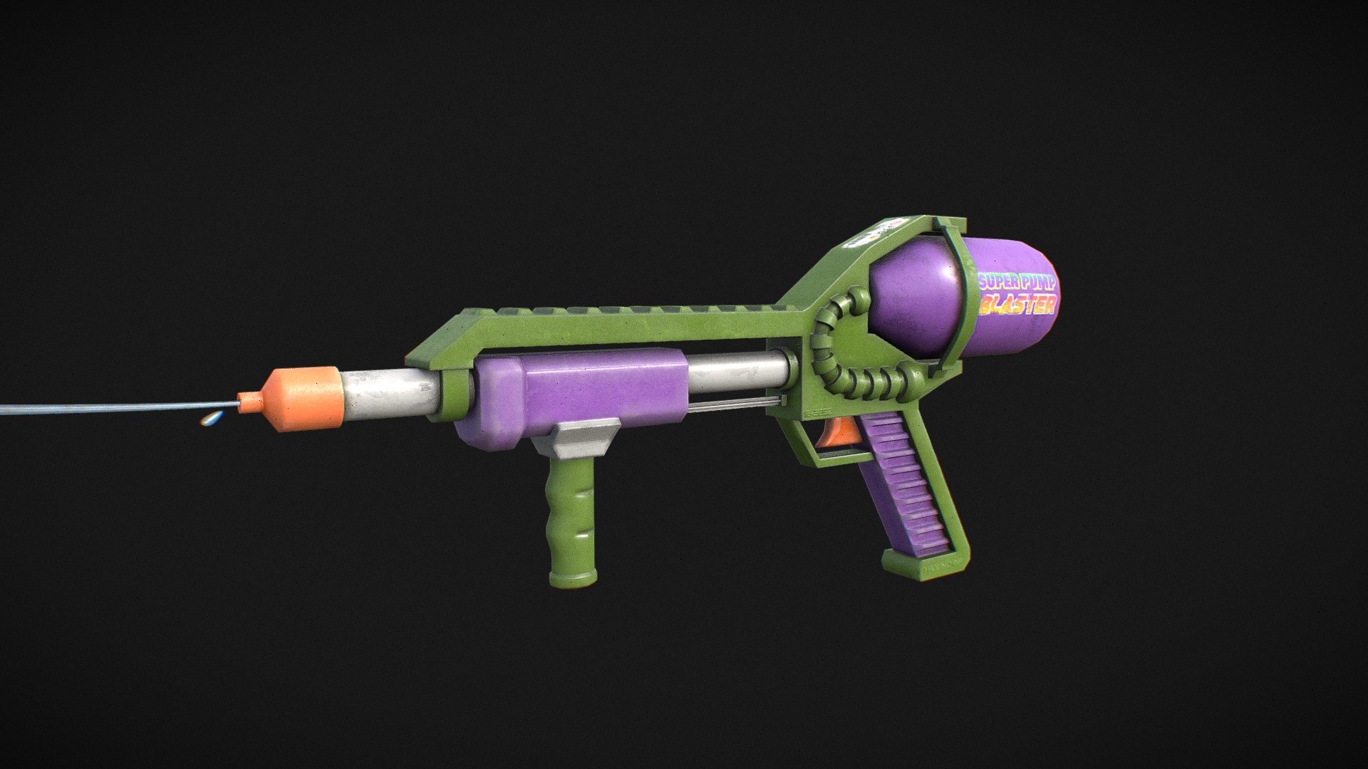 Water Gun - 3D model by nathf [924686b] - Sketchfab