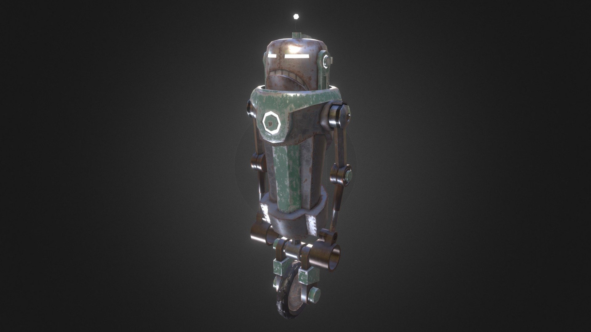 Enemy Robot - 3D model by Roberto Sánchez (@slash148) [924769e] - Sketchfab