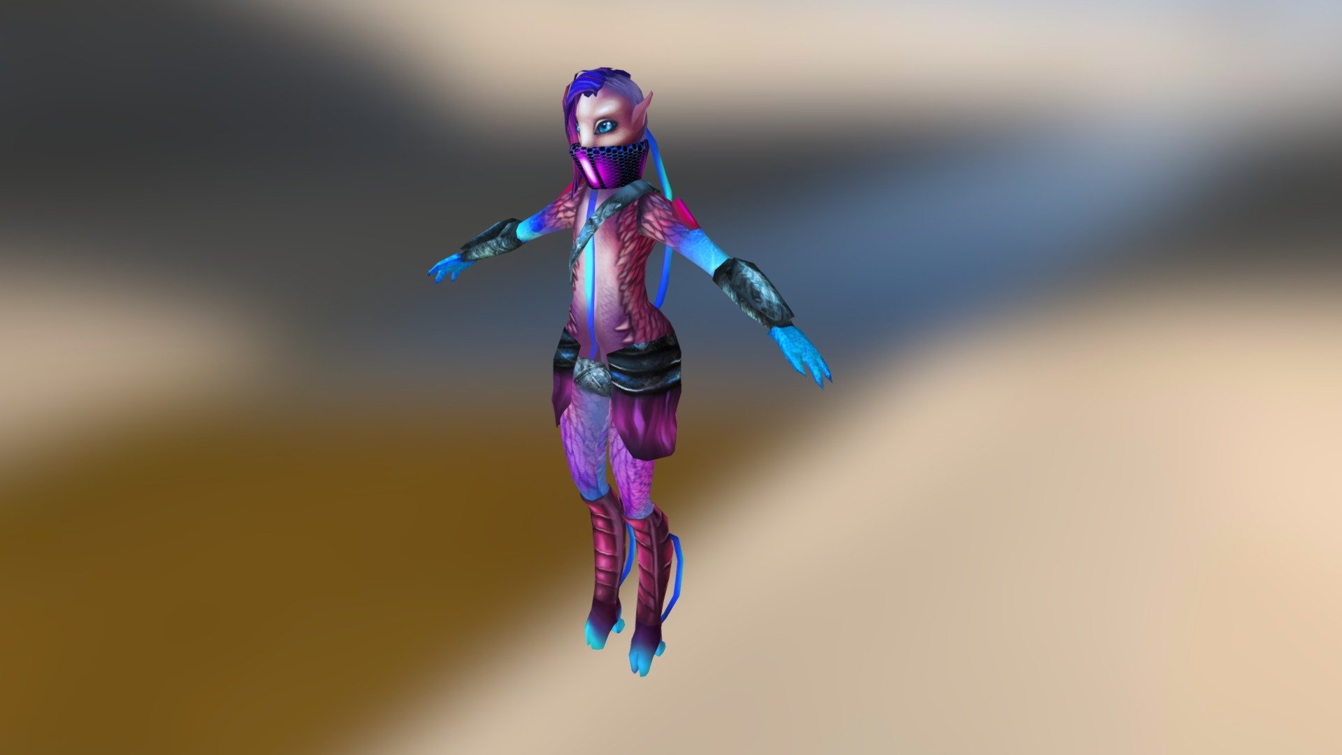 Nisa - 3D model by hexdelta [924878b] - Sketchfab