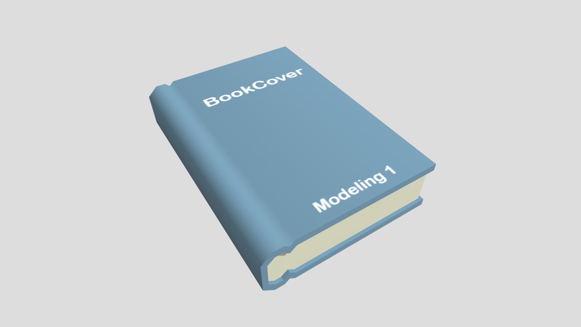 Book - Download Free 3D model by mspurlock1 [9249e4a] - Sketchfab