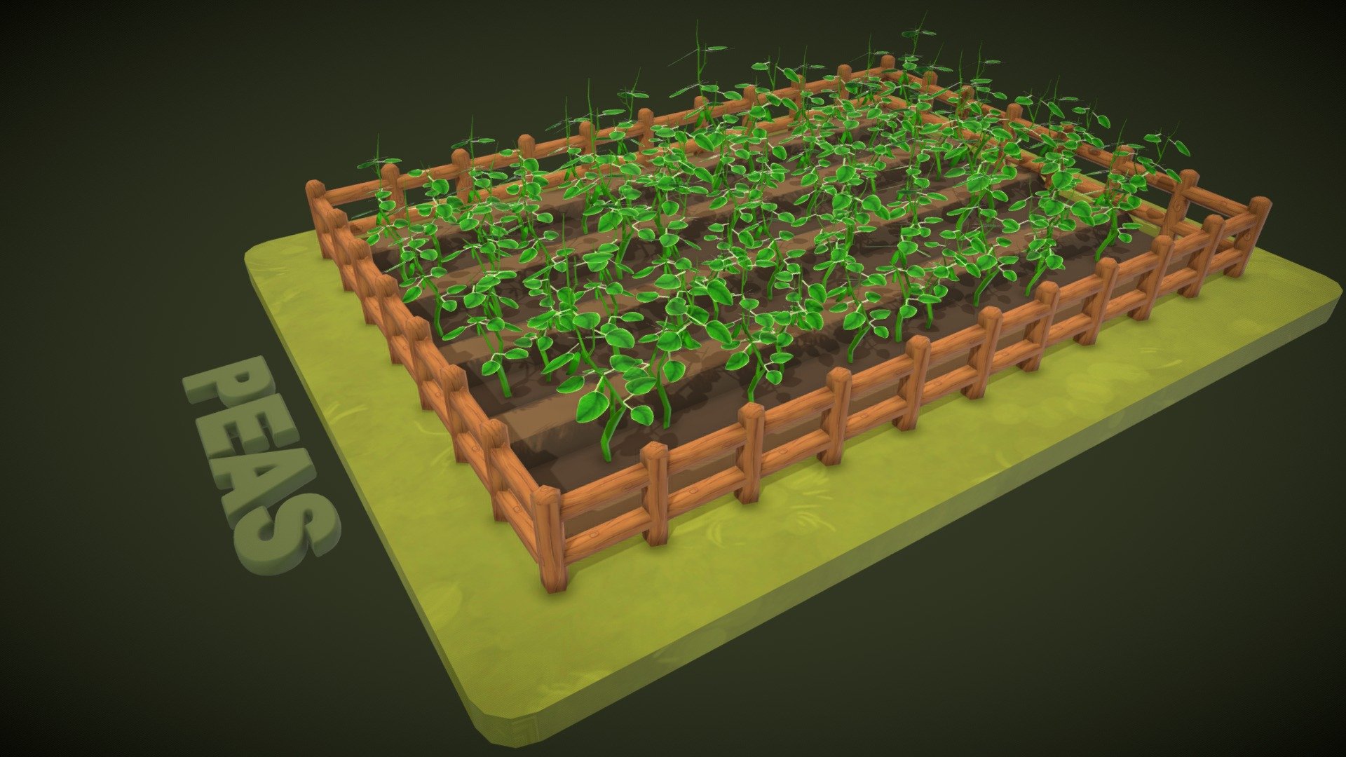Peas Farm - Buy Royalty Free 3D model by Deepak_Sharma [924a1d2 ...